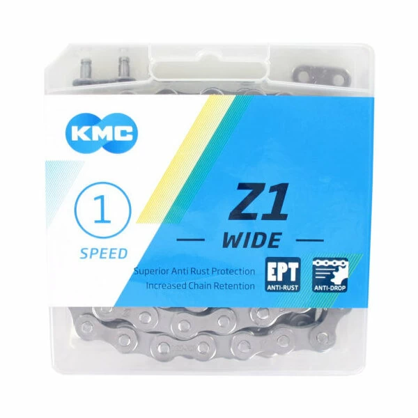Łańcuch rowerowy KMC Z1 1 8 EPT 128s RoweryStylowe pl