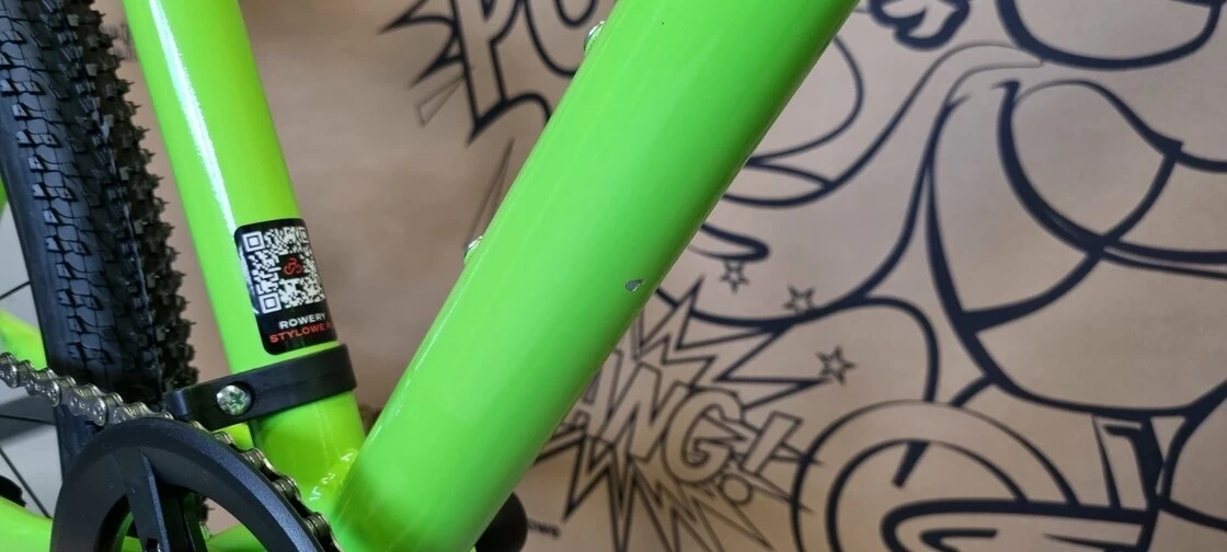 Lekki rowerek amortyzowany KUbikes 26 MTB DISC GREEN OUTLET • RoweryStylowe.pl