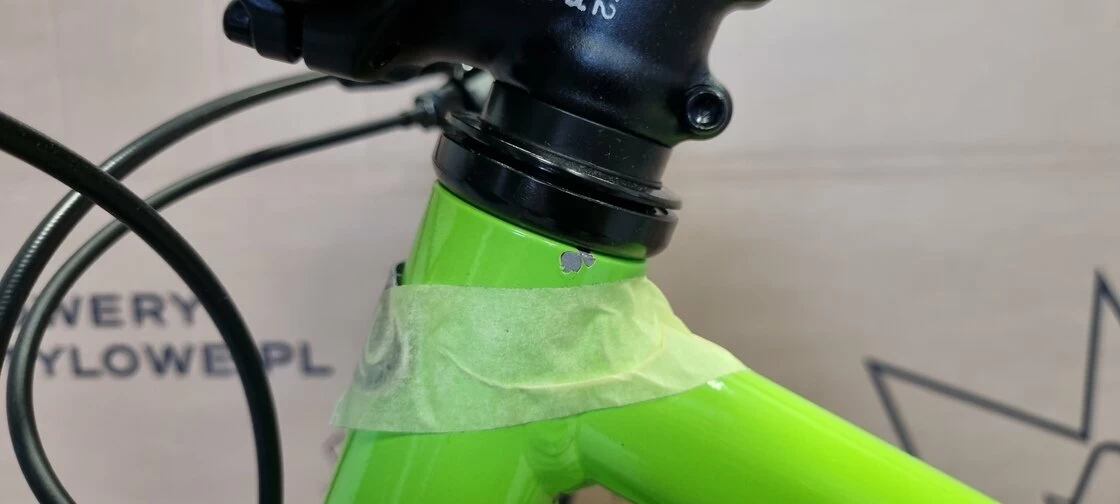 Lekki rowerek amortyzowany KUbikes 26 MTB DISC GREEN OUTLET • RoweryStylowe.pl