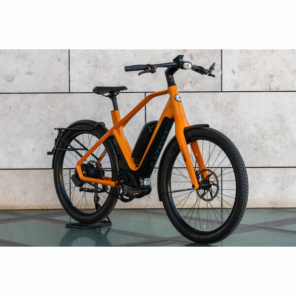 Rower elektryczny na pasku Gazelle No 1 1125 Wh Speedbike Orange ...