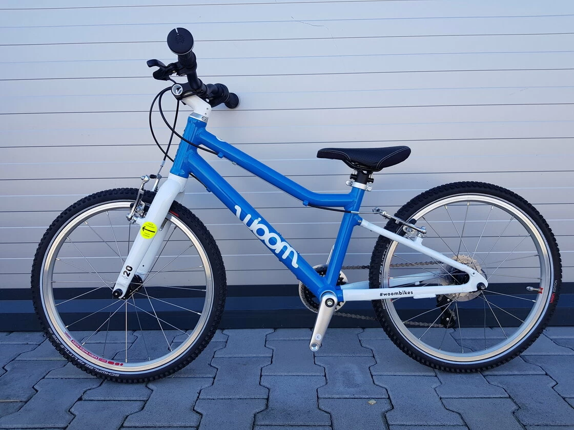 Rower Woom 4 Blue OUTLET • RoweryStylowe.pl