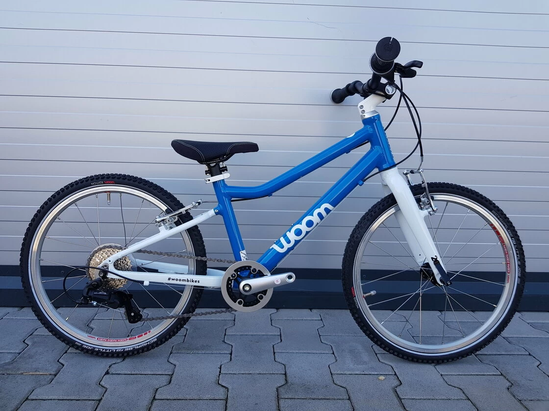 Rower Woom 4 Blue OUTLET • RoweryStylowe.pl