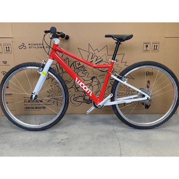 Rower Woom 6 Red OUTLET • RoweryStylowe.pl